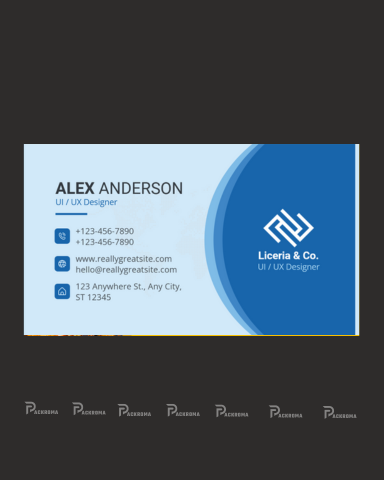 Visiting Card Design Sample – Welcome To Packroma